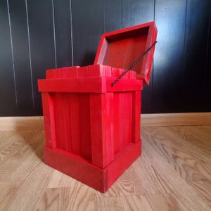 Gothic Trash Can, 4 Gallon Trash Bin, Bathroom Garbage Can, Small Trash ...