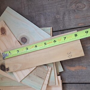 Thin Wood Planks for DIY Crafts, Projects, and Decor / Box of Thin ...