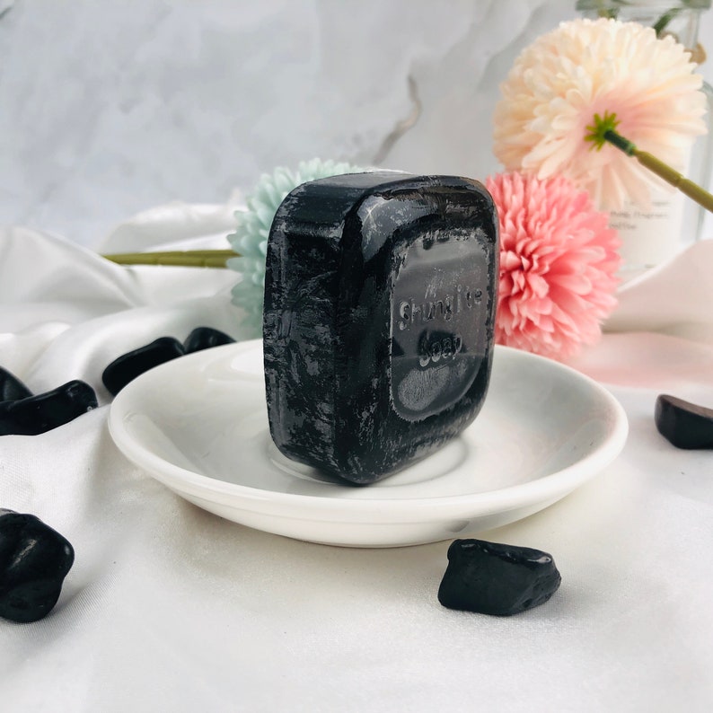 Shungite Soap Acne Soap Bar, Man Soap, Artisan Soap, Natural Face Soap ...