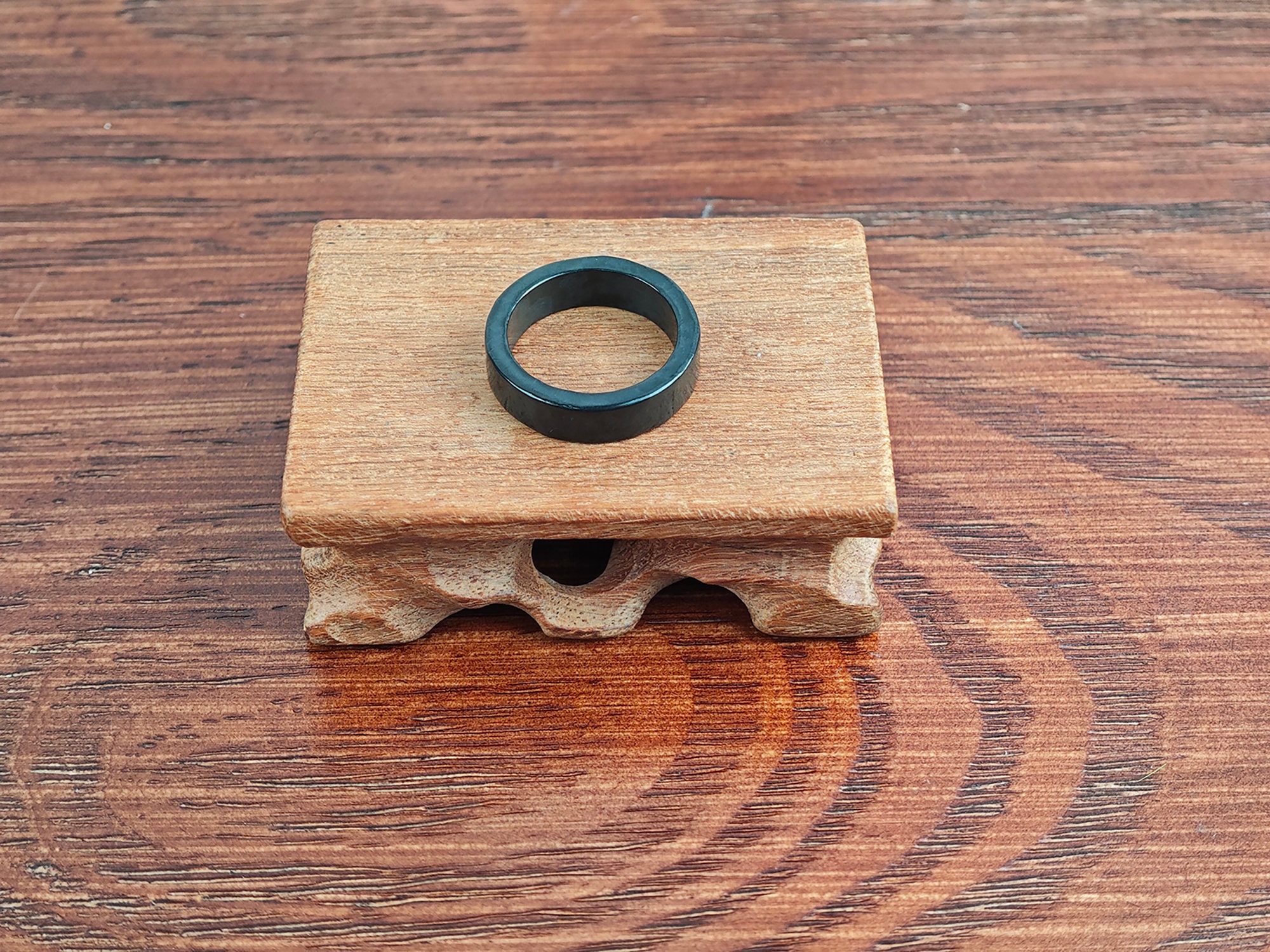 Elite Shungite Ring: EMF Protection, Karelian Stone - Etsy