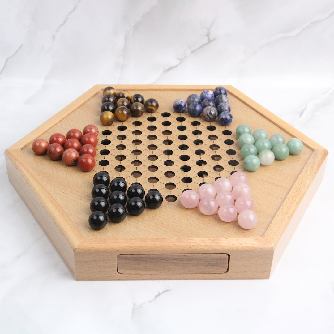 Crystal Chinese Checkers Special Table Game Boards Strategy Games for ...