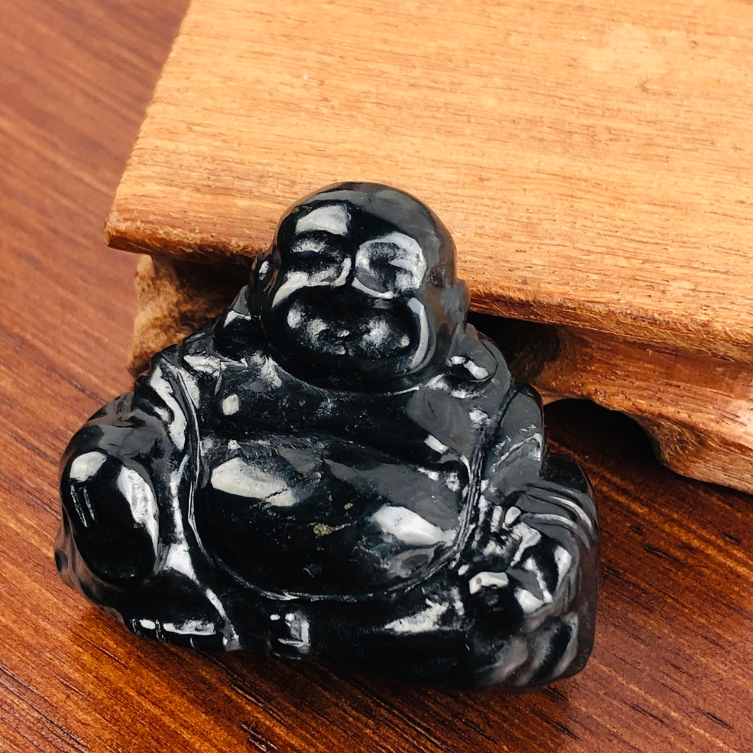 Shungite Buddha | Maitreya | EMF Protection | 5G Protection ...