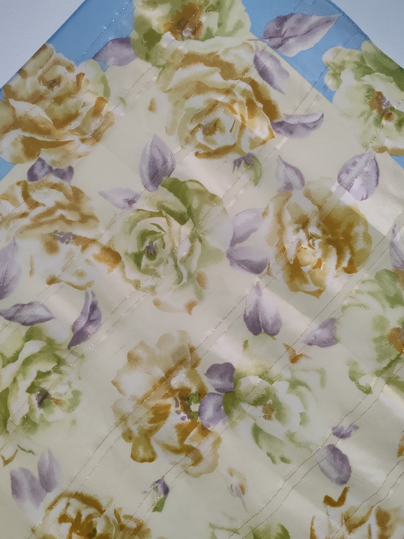 Vent Veit Par Pierre Balmain Paris' Scarf Vintage Pocket Square Floral ...