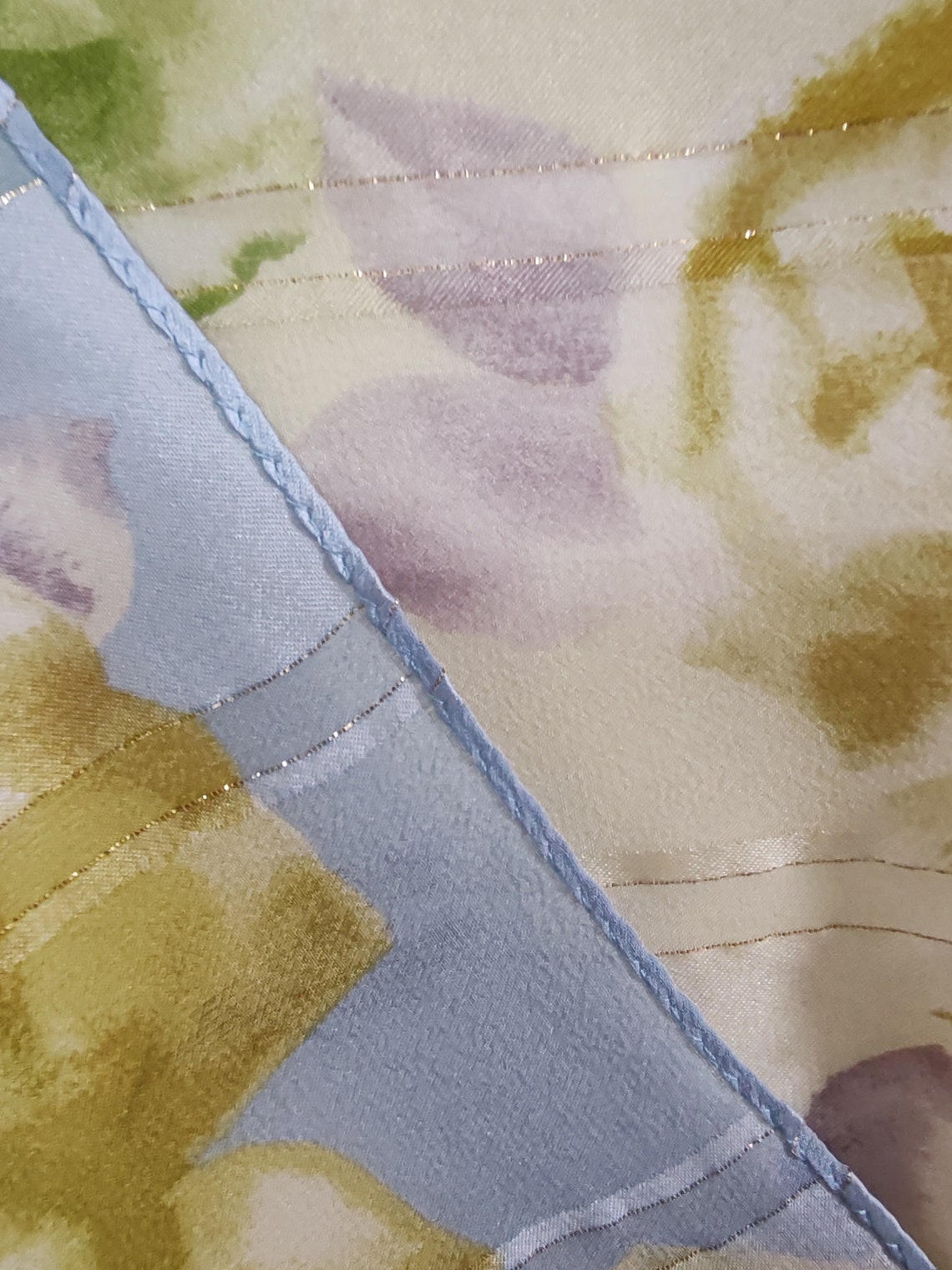 Vent Veit Par Pierre Balmain Paris' Scarf Vintage Pocket Square Floral ...