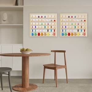 54-spool Wooden Thread Holder, Sewing Thread Storage Rack, Sewing ...