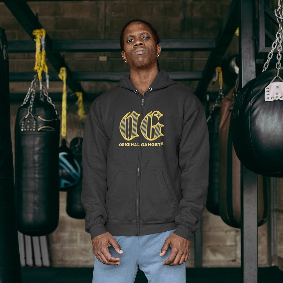 OG, Original Gangsta, Gangster, Zippered Hoodie, Show Your Colors ...