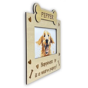 Personalized Custom 3D Frame Pet Portrait, Dog Photo Frame Dog Mom Gift ...