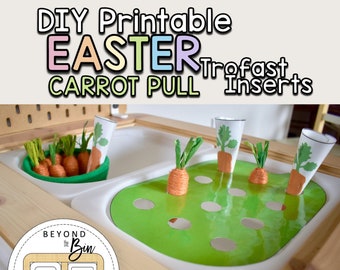 Easter Bunny Feeder: Easter Trofast Inserts for IKEA Flisat Table ...