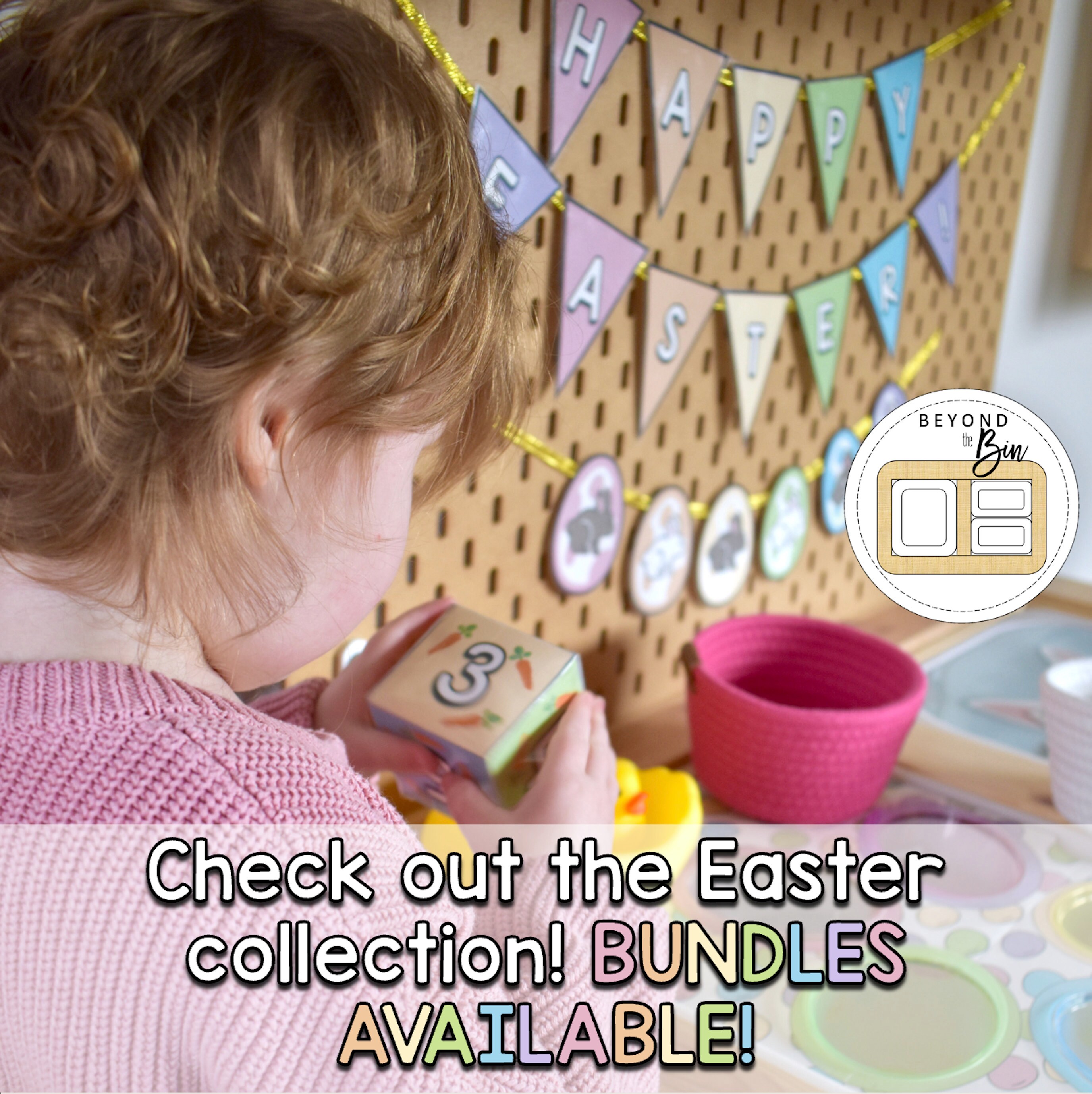 Easter Bunny Feeder: Easter Trofast Inserts for IKEA Flisat Table ...