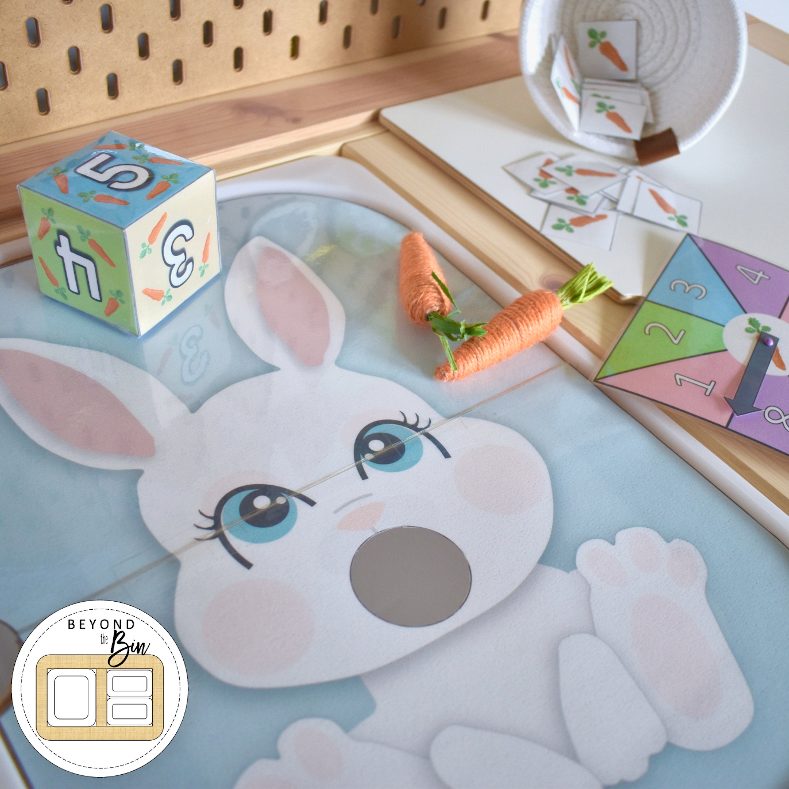 Easter Bunny Feeder: Easter Trofast Inserts for IKEA Flisat Table ...