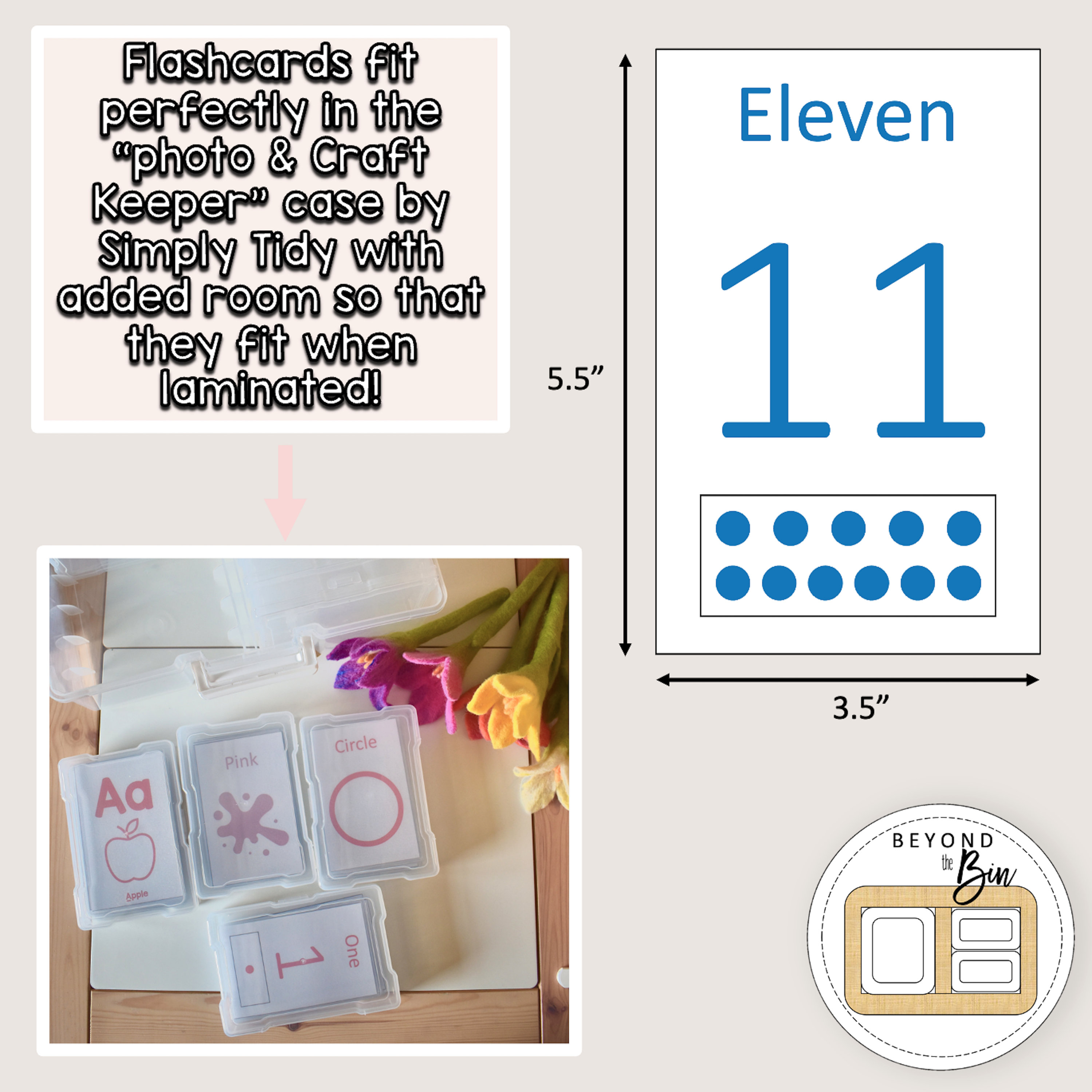 DIY Printable Colorful Numbers Counting Flashcards Digital Download ...