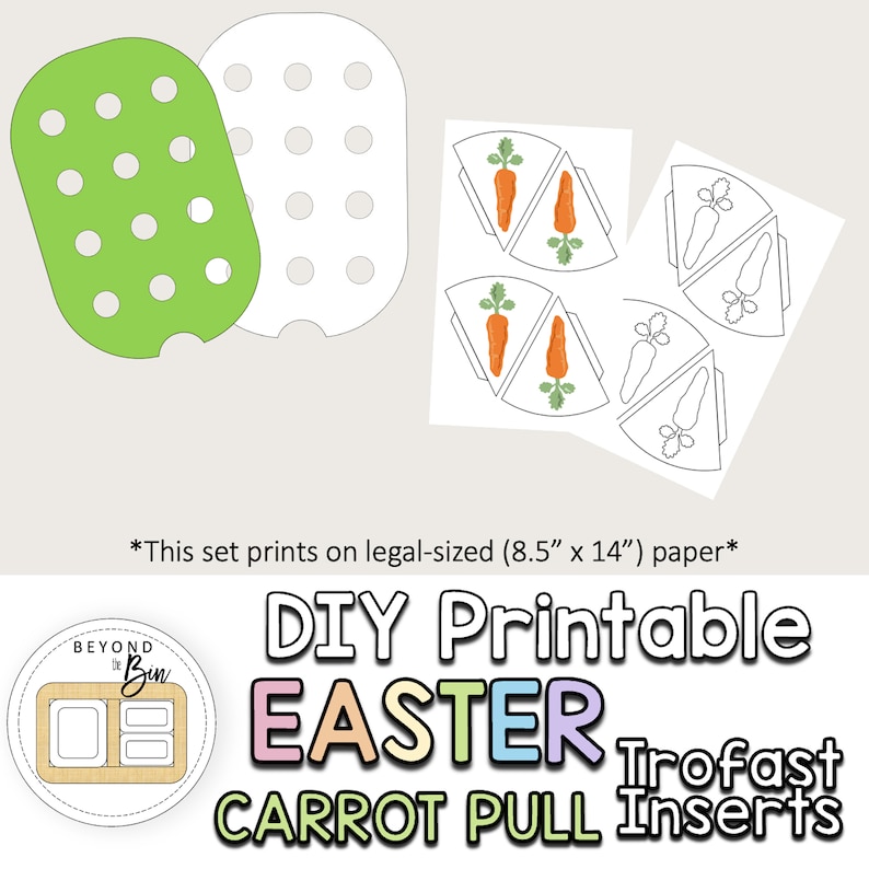 Carrot Pull: Easter Trofast Inserts for IKEA Flisat Table Printable ...