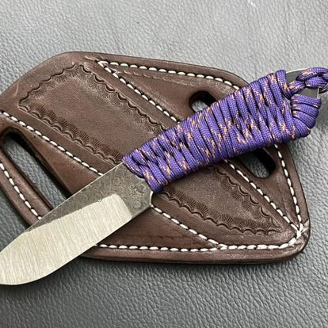 7 Skeleton W/paracord and Pancake Sheath. - Etsy