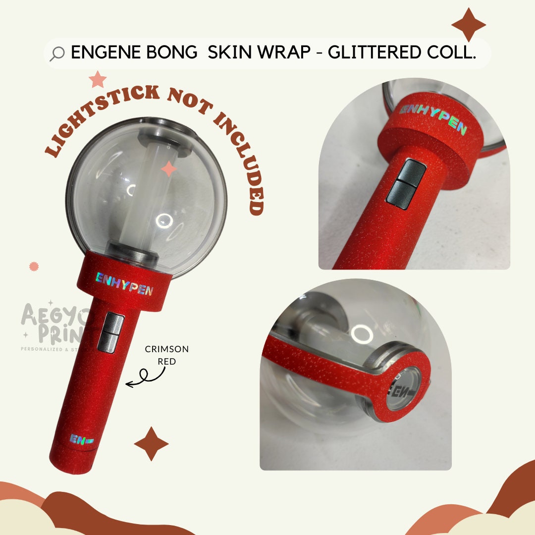 ENGENE BONG V1 - Glittered Skin Wrap - Decal Sticker by Aegyoprints - Etsy