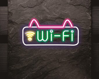Wifi Led Sign - Etsy