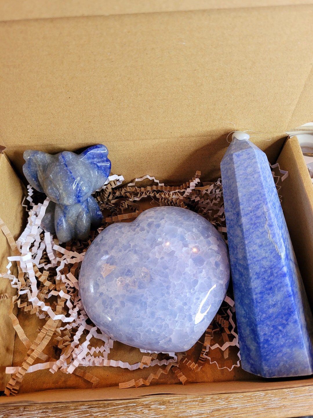 Variety Box of Blue Theme Crystal - Etsy
