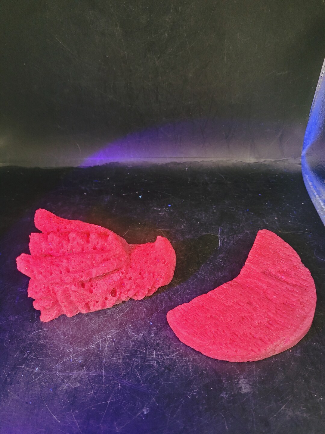 Ruby Honeycomb Crystal Set - Etsy