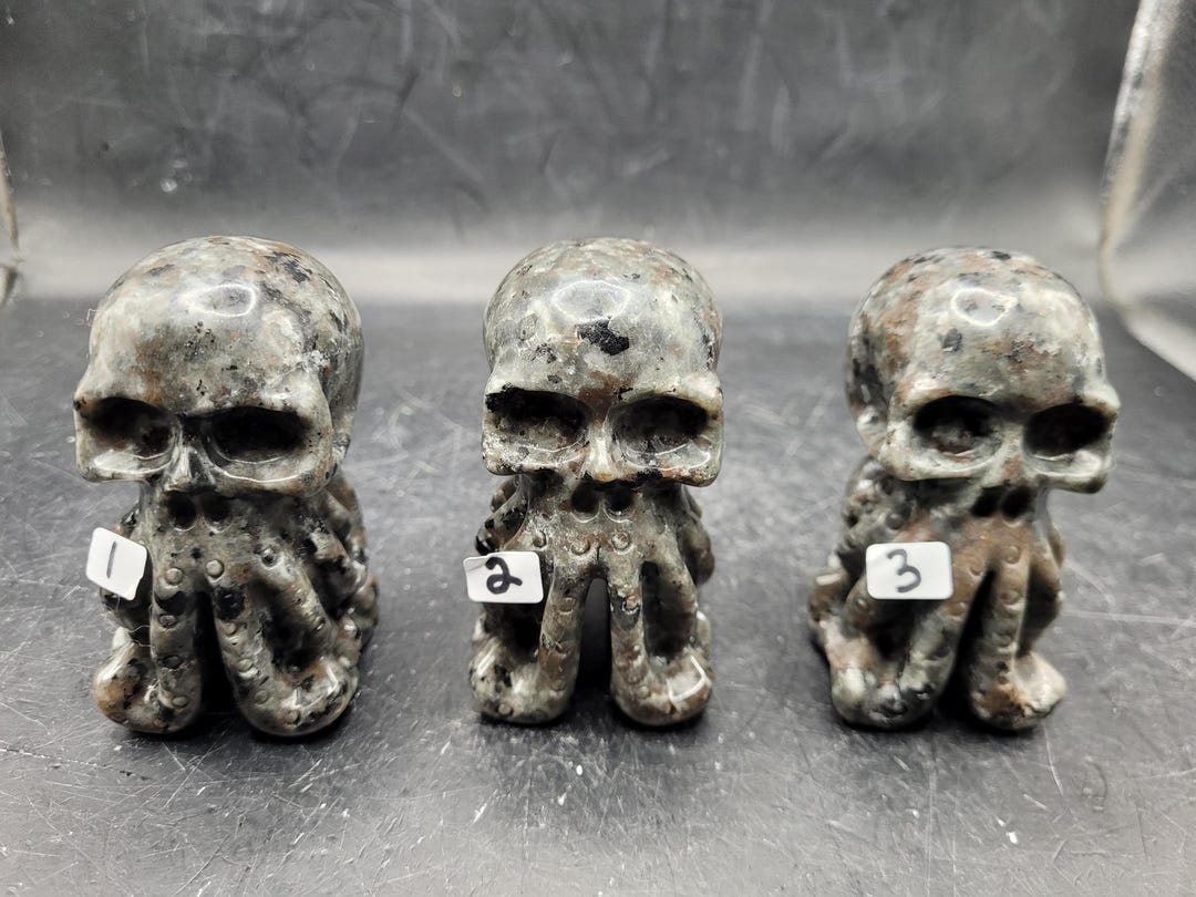 Yooperlite Octopus Skull - Etsy