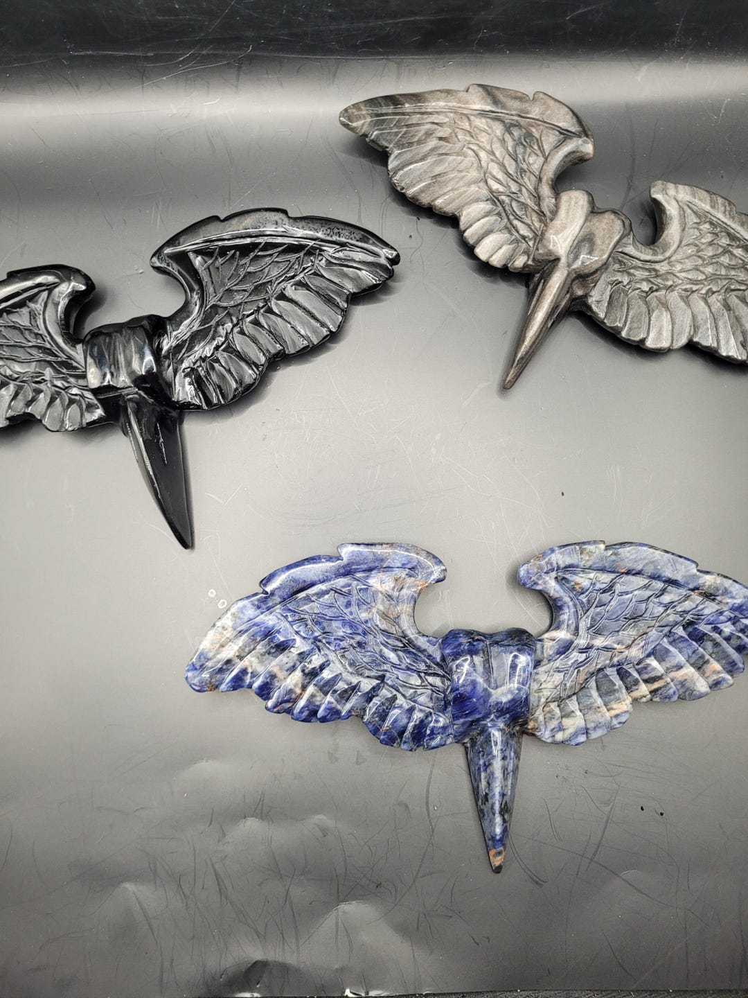 Crystal Raven - Etsy