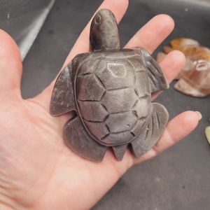 Crystal Sea Turtle Carving - Etsy