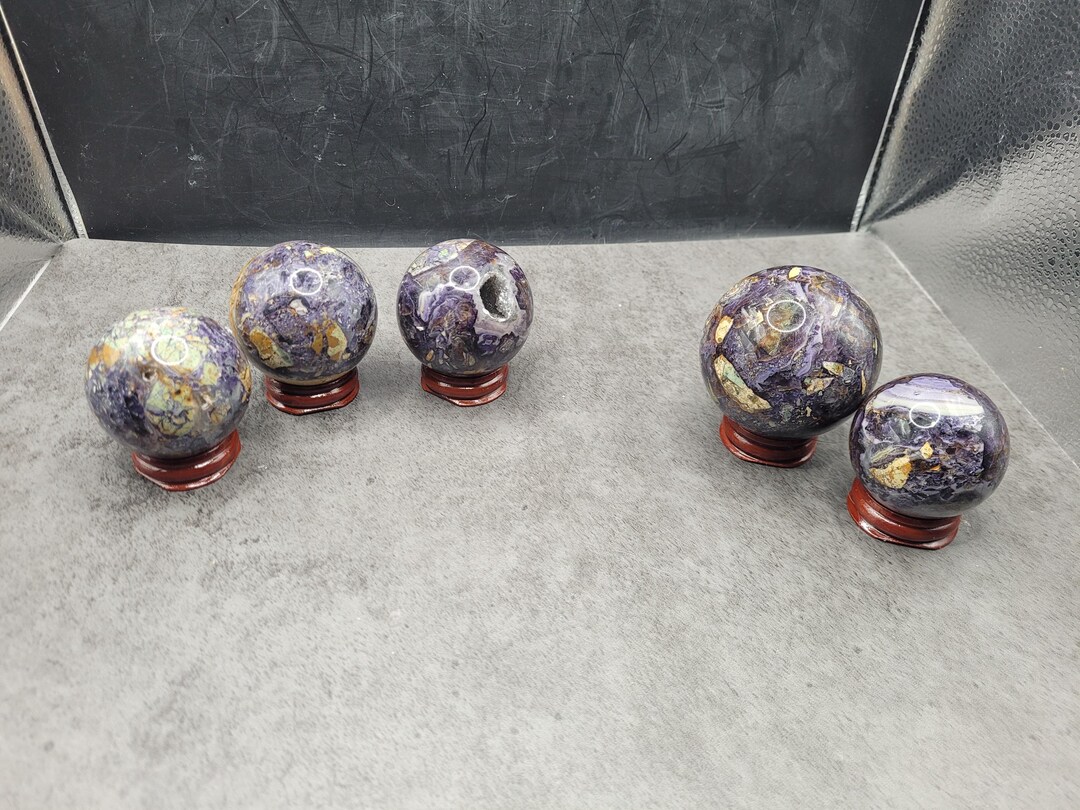 Fluorite Root Spheres - Etsy
