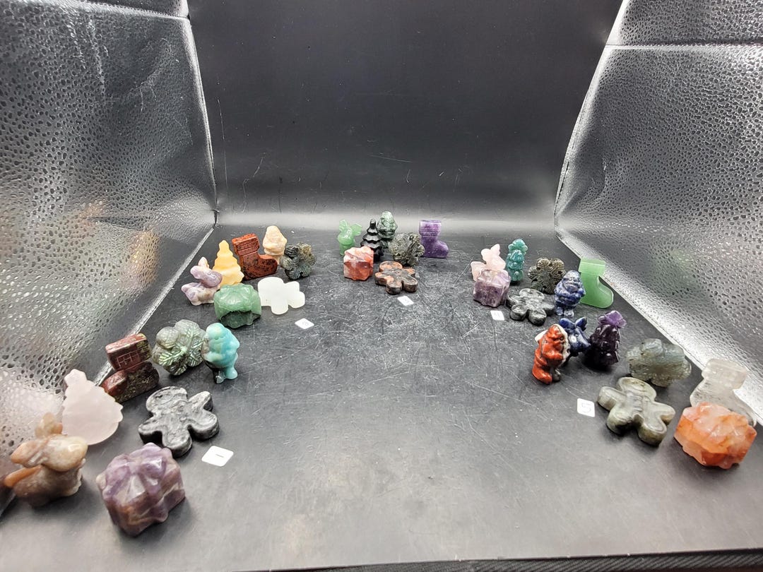Miniature Christmas Crystal Set - Etsy