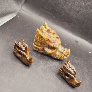 Crystal Dragon Head Variety Set - Etsy