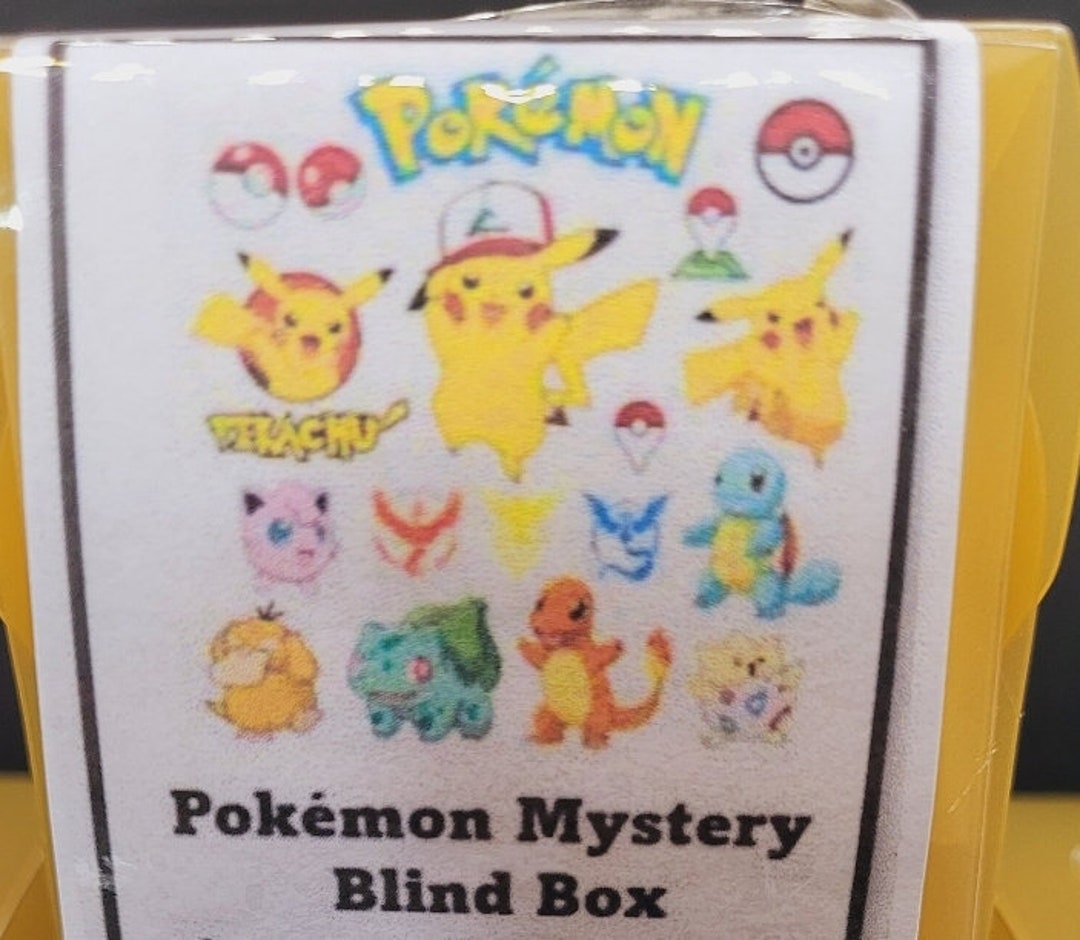 Pokemon Crystal Carvings Blind Box - Etsy