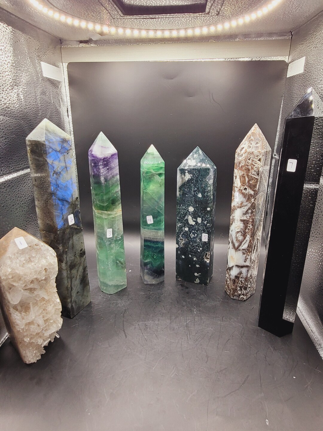 Crystal Tower - Etsy