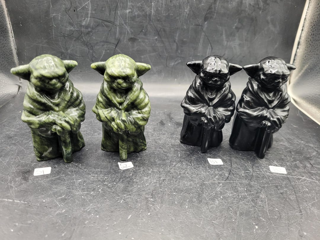 Crystal Yoda Carving - Etsy