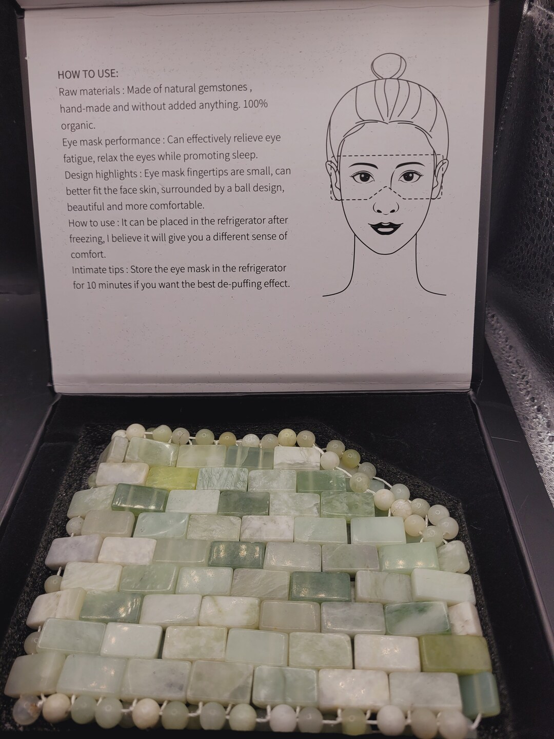 Crystal Eye Mask - Etsy