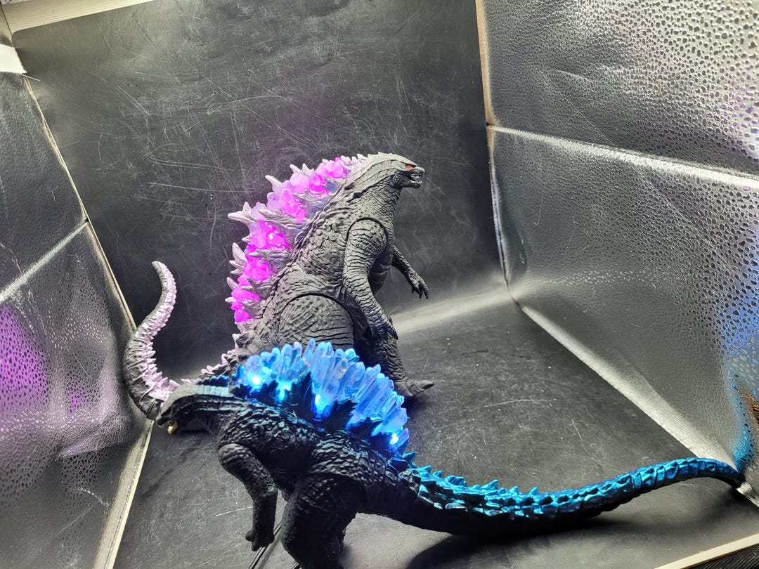 Crystal Embellished Godzilla Lamp - Etsy