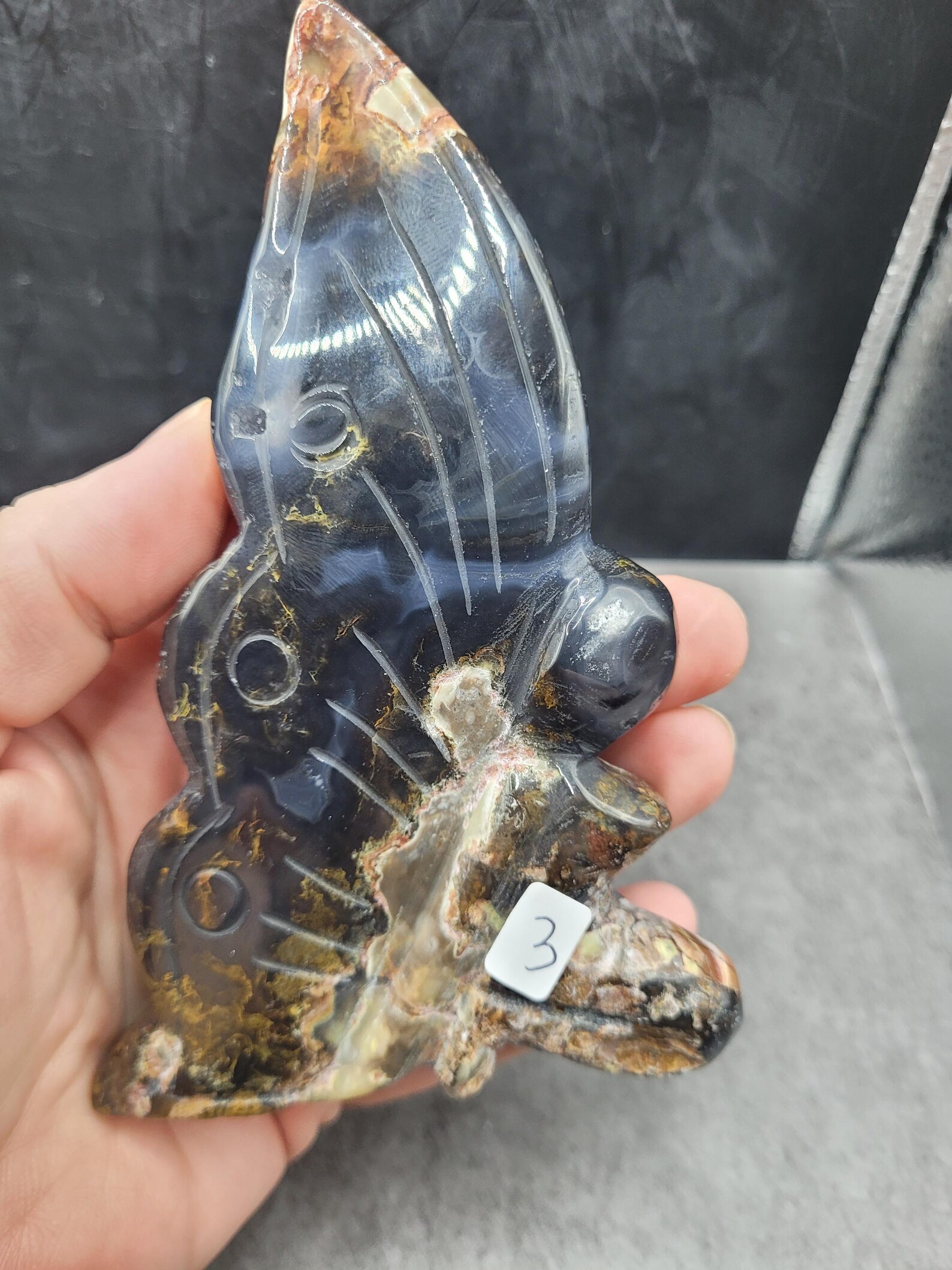 Volcano Agate Fairy - Etsy