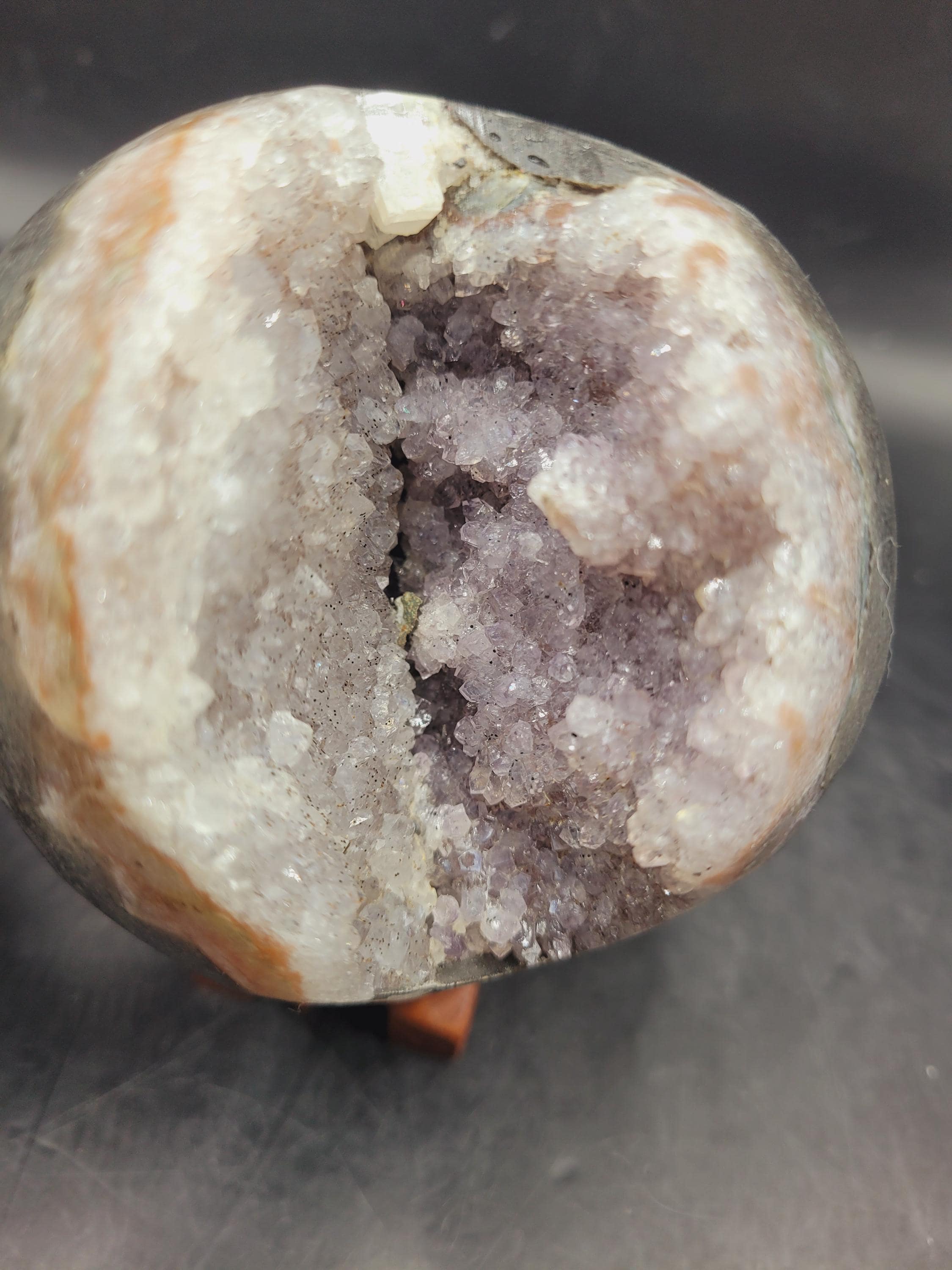Amethyst Geode Sphere - Etsy