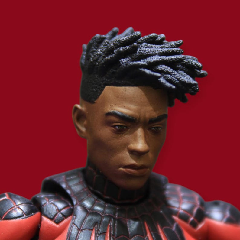 1/12 Custom Spidey Successor Game Unmasked Head Sculpt - Etsy