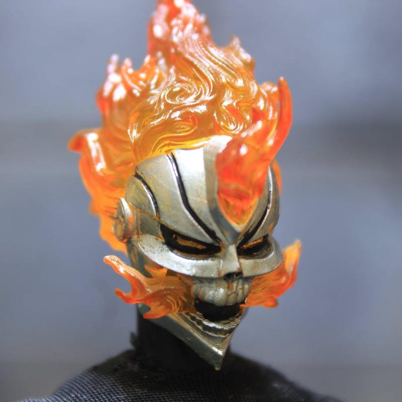 Ghost Rider Mask - Etsy
