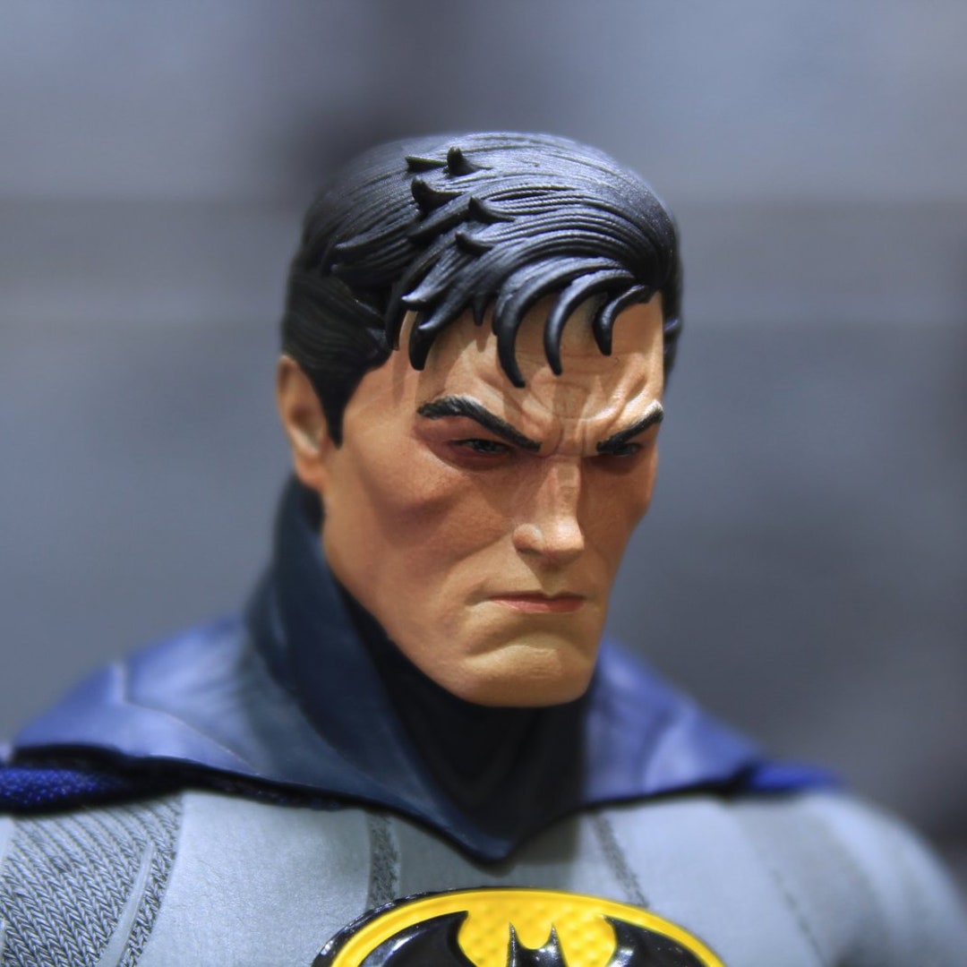 1/12 Custom Detective Hero Unmasked Head Sculpt - Etsy