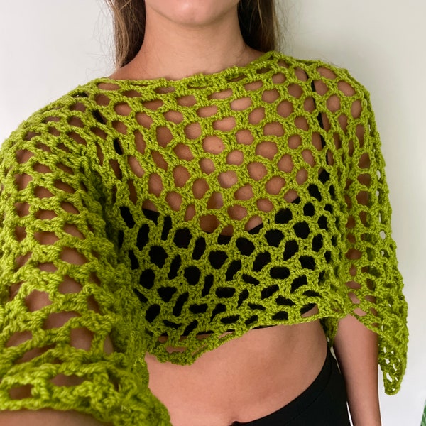 Cropped Shrug - Etsy