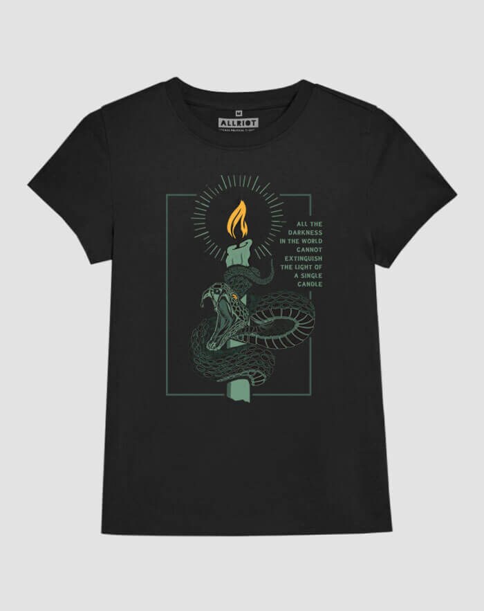 Light of A Single Candle T-shirt Be the Light Political - Etsy