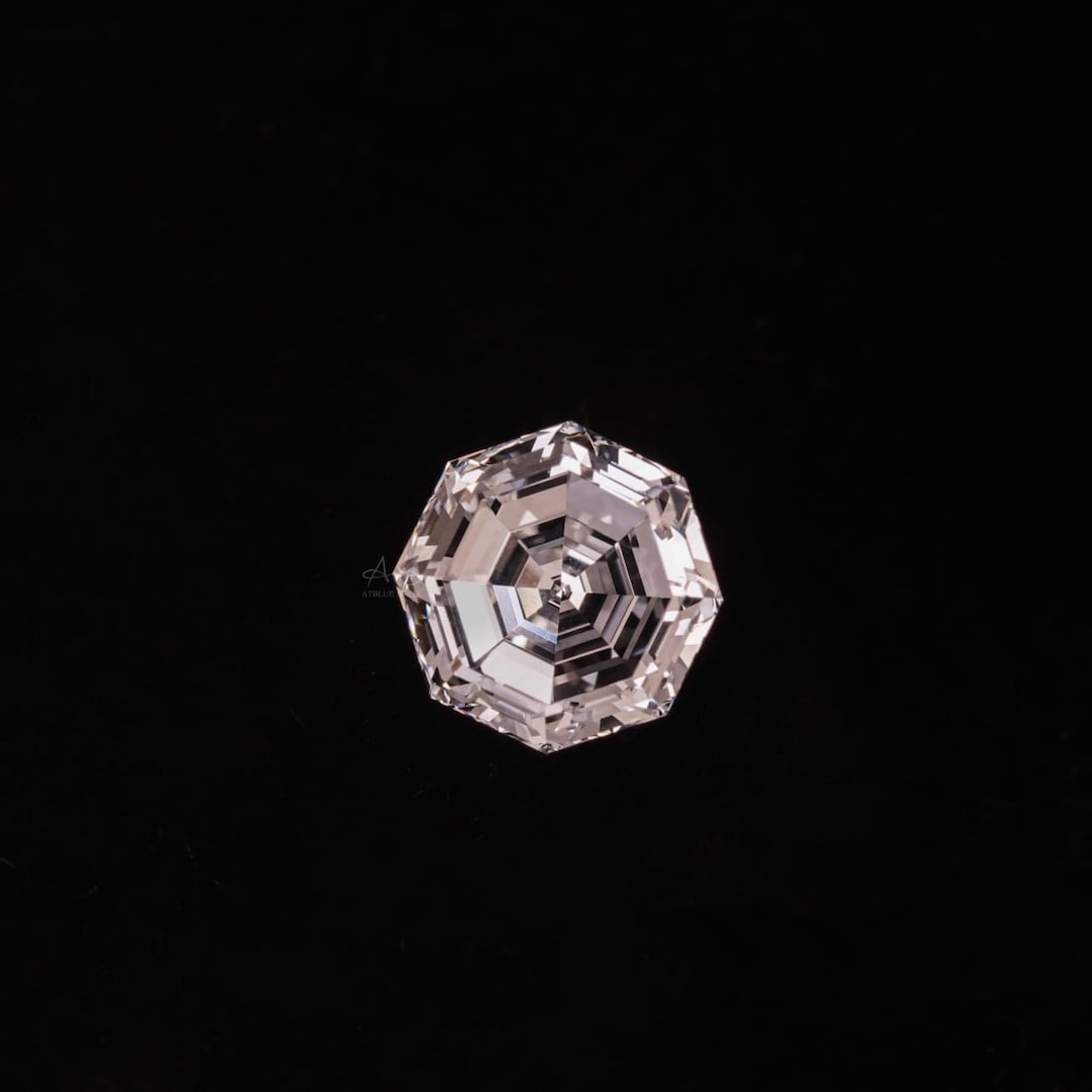 Fancy Octagon Step Cut Lab Grown Diamond Loose Diamond for Custom ...