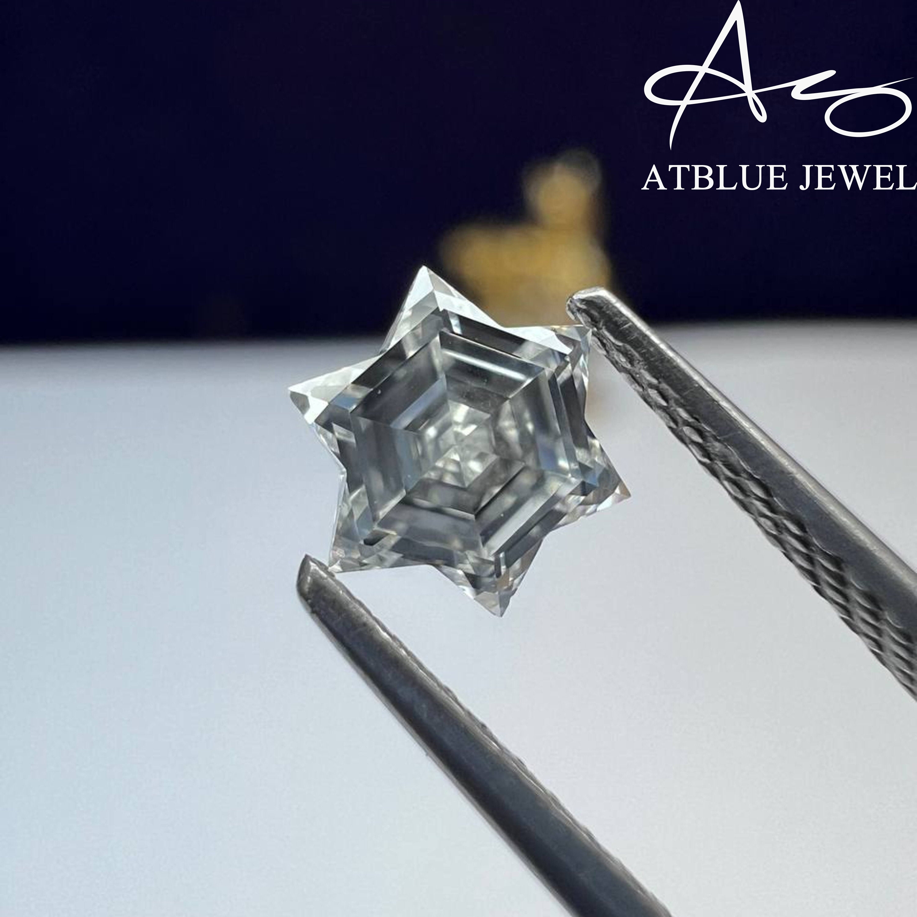 Labgrown Star Cut CVD Diamond Lab Create Fancy Shape Diamond - Etsy UK