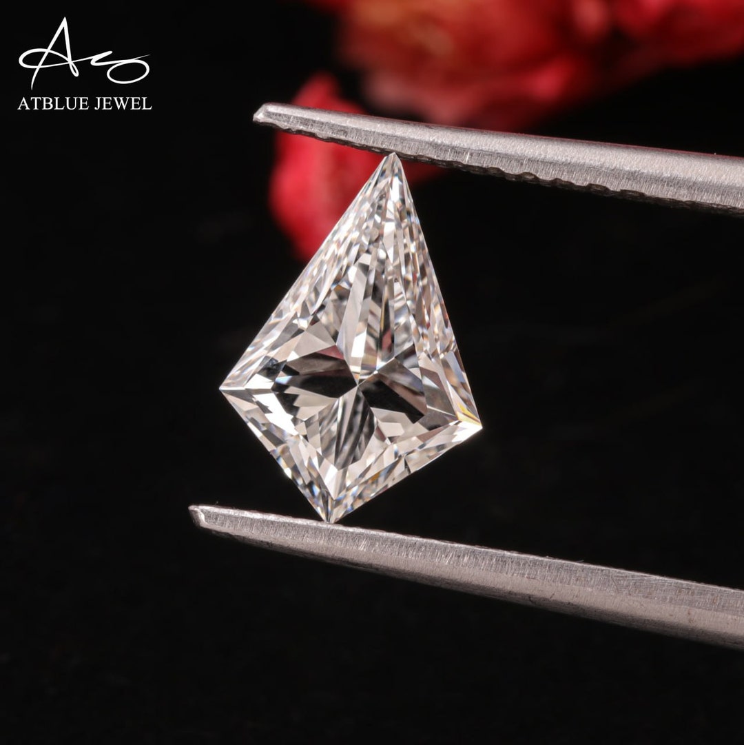 Labgrown Kite Cut Diamond for Stud Loose Fancy Kite Cut Diamond for ...