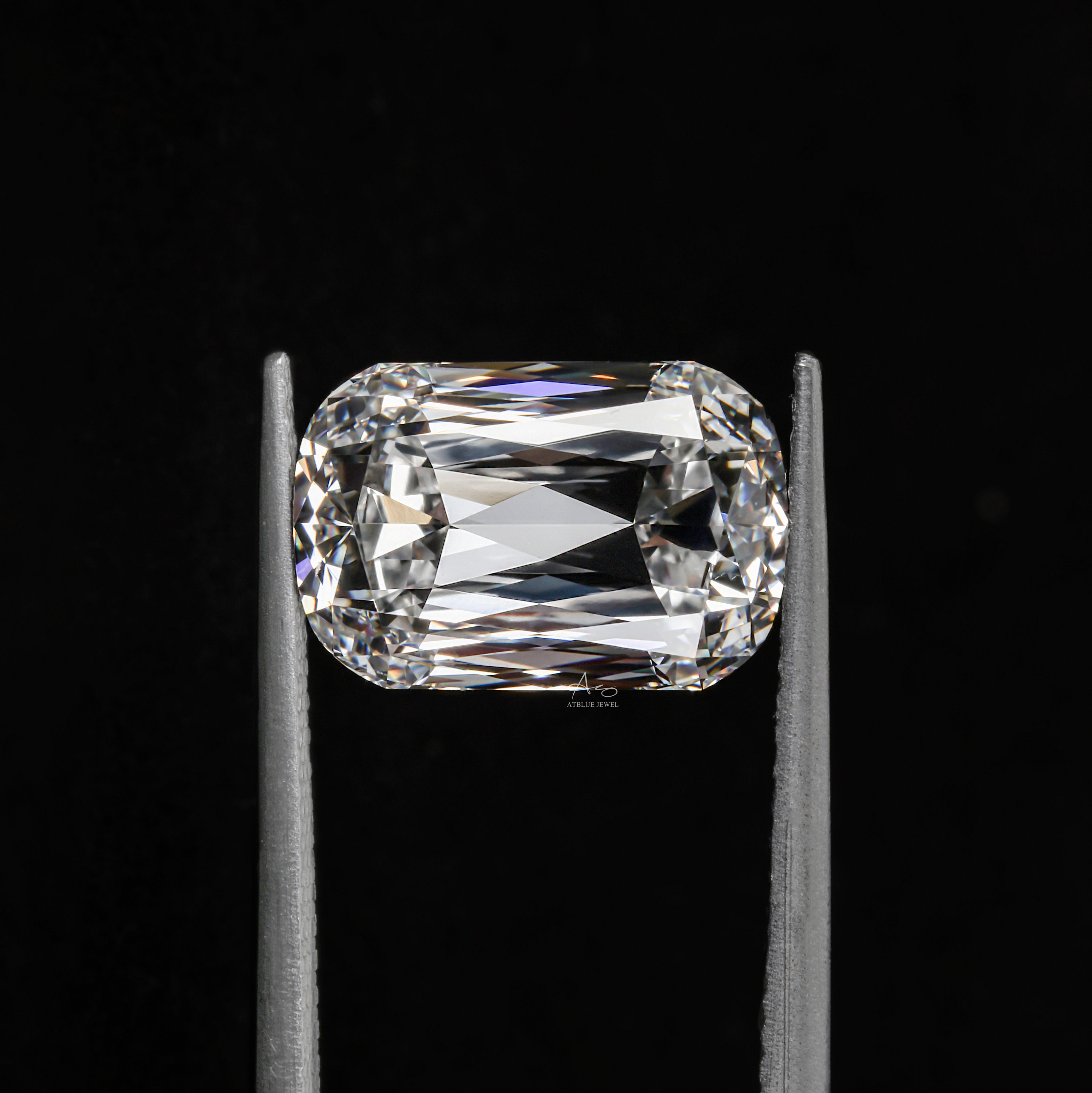 4.00 CT Criss Cut Lab Grown Diamond: IGI Certified VVS2 D Color - Etsy