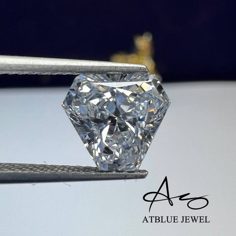 Labgrown Calf Head Cut CVD Diamond Lab Create Fancy Shape - Etsy