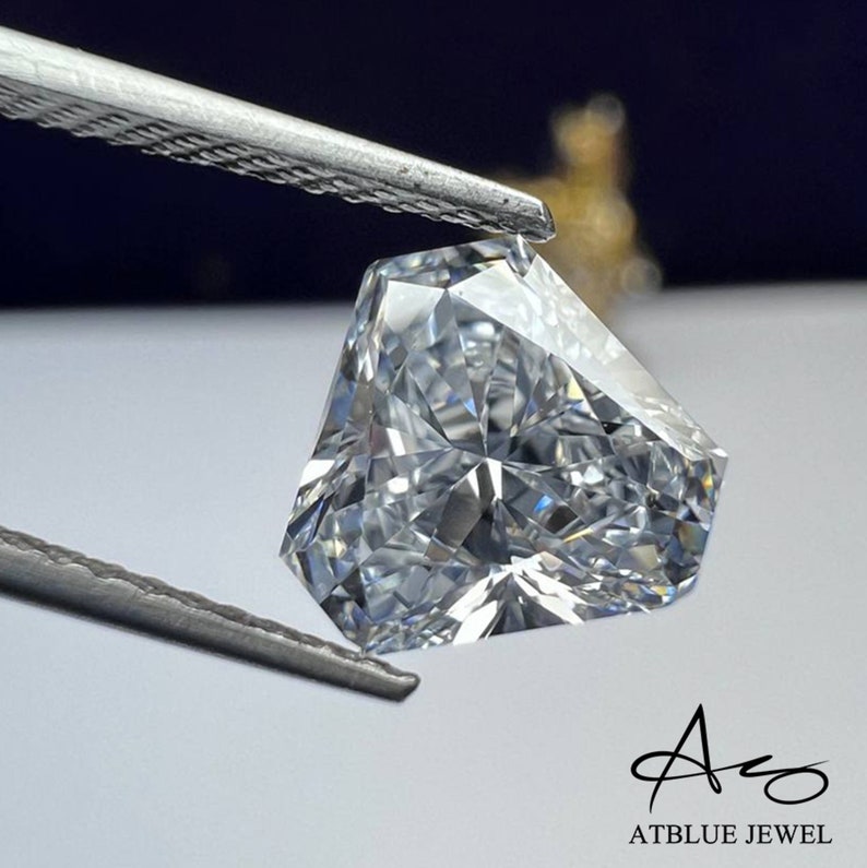 Labgrown Calf Head Cut CVD Diamond Lab Create Fancy Shape - Etsy