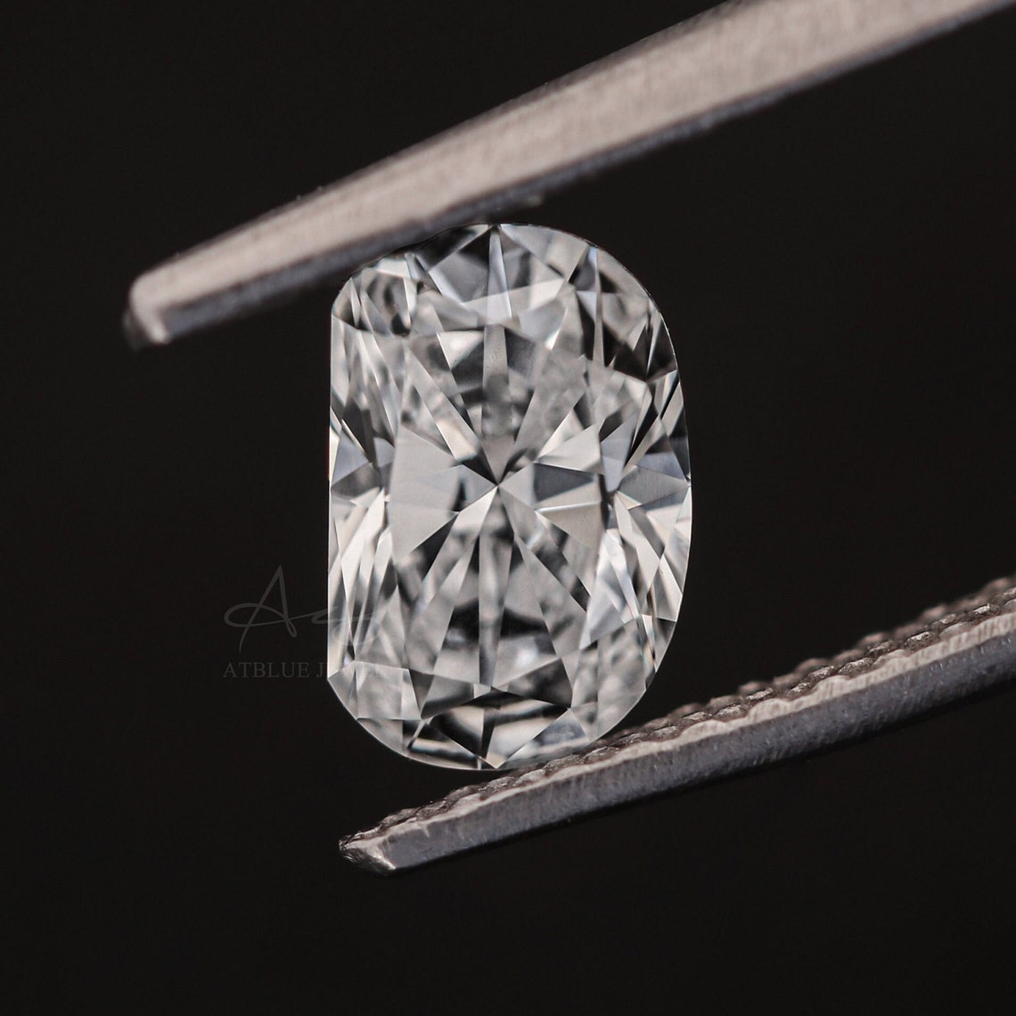 1.00 CT Loose Handcraft D Cut Lab Grown Diamond Lab Created Loose ...