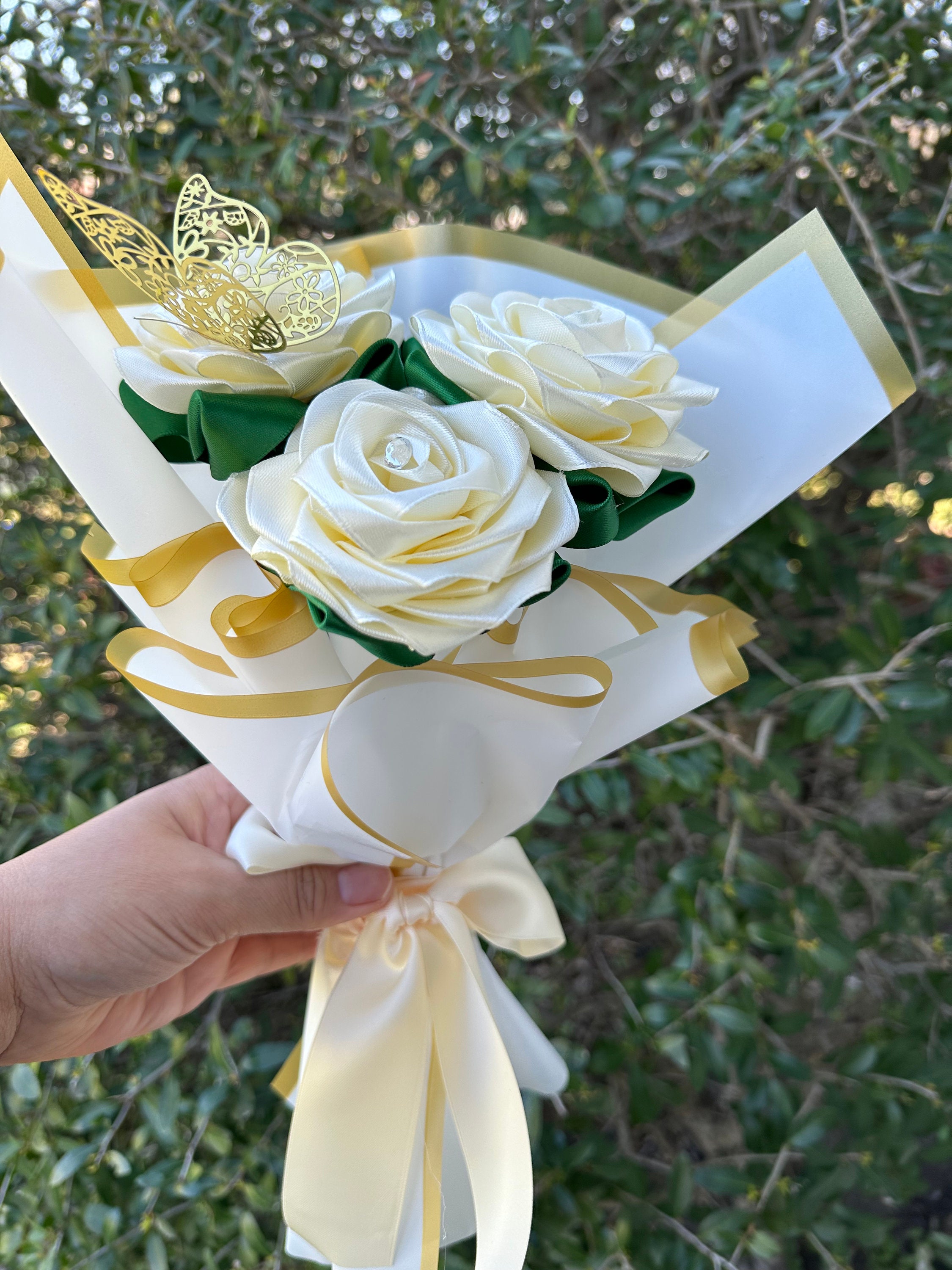 Eternal Rose Bouquet, Eternal Ribbon Roses, Ramo De Rosas, Forever Roses, Rosas Eternas, Ramo ...
