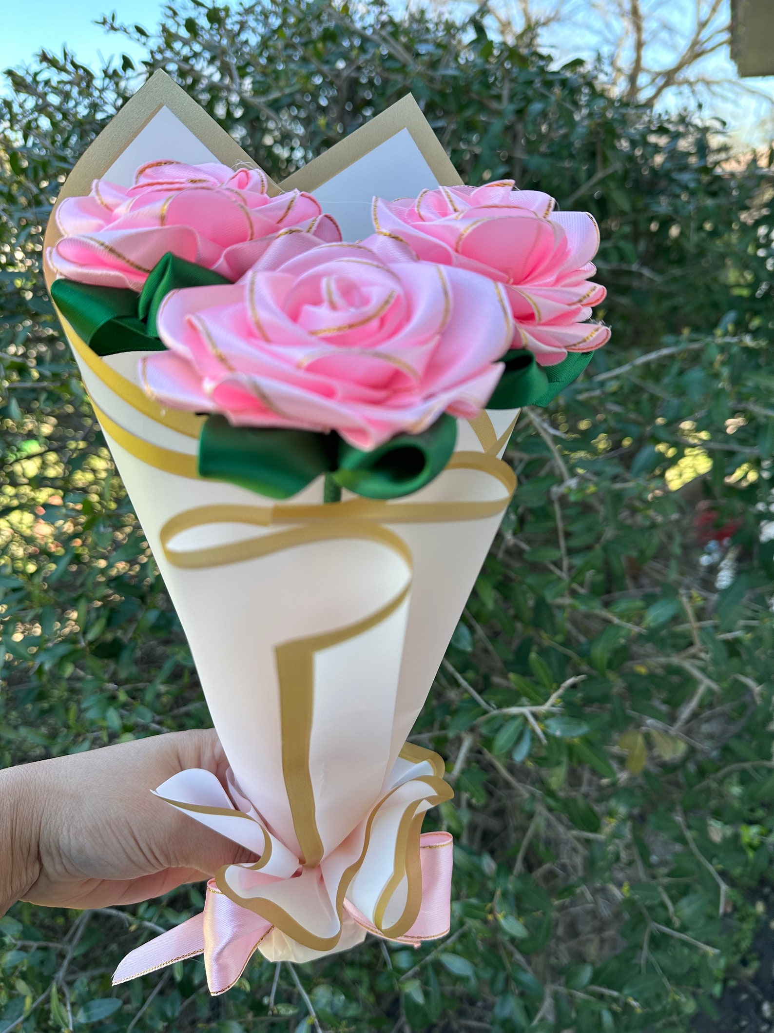 Eternal Rose Bouquet, Eternal Ribbon Roses, Ramo De Rosas, Forever Roses, Rosas Eternas, Ramo ...