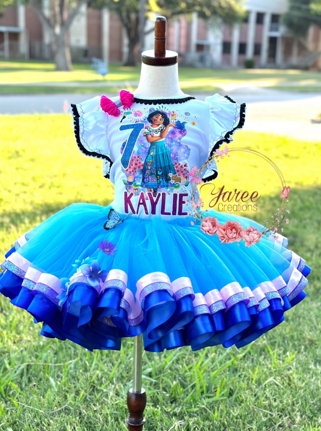 Tutu Encanto Mirabel, Encanto Outfit, Encanto Birthday Girl Tutu ...