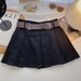 Women Mini Y2k Summer Sashes Korean Fashion Clothing Black - Etsy